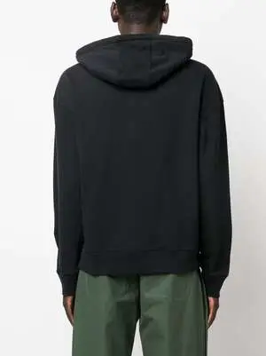 Maison Kitsuné Cotton Hoodie With Fox Motif