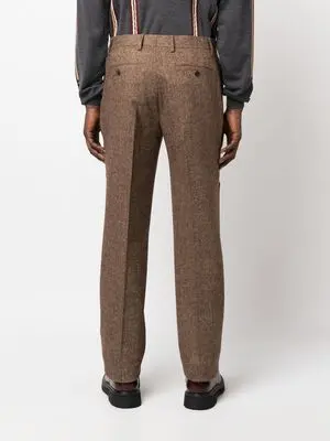 Moschino Tailored-cut Panelled Trousers