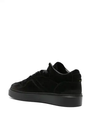 DOUCAL'S Logo-debossed Suede Sneakers