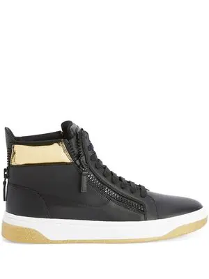 GIUSEPPE ZANOTTI High-top Sneakers - Black