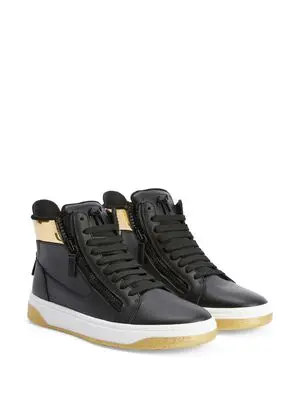 GIUSEPPE ZANOTTI High-top Sneakers - Black