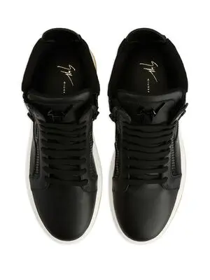 GIUSEPPE ZANOTTI High-top Sneakers - Black