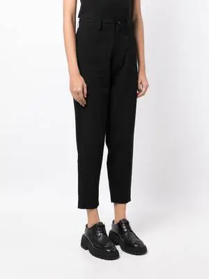 Y’s High-waisted Cropped Trousers