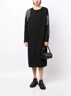 Y’s Zip-up Midi Dress