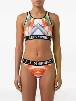 PLEIN SPORT Flowers Bikini Set