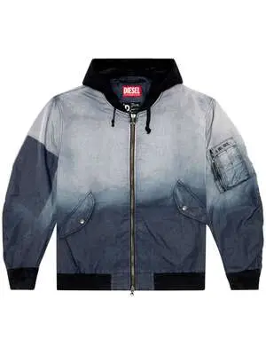 DIESEL® J-common Hooded Bomber Jacket