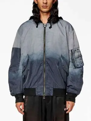 DIESEL® J-common Hooded Bomber Jacket