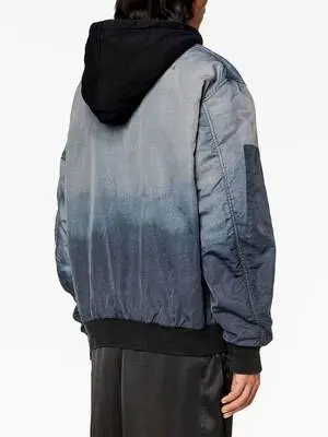 DIESEL® J-common Hooded Bomber Jacket