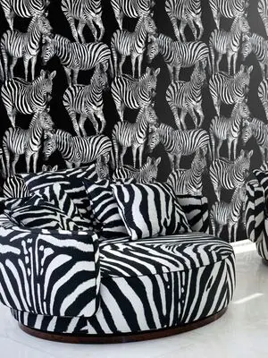 Dolce & Gabbana Zebra-print Wallpaper