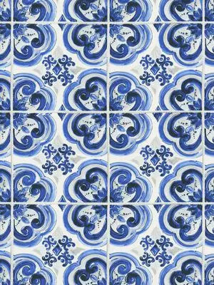 Dolce & Gabbana Tile-print Wallpaper