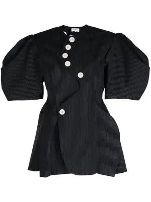 ENFOLD Pinstripe Blouse
