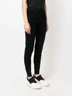 Iceberg Logo-appliqué Tonal-design Leggings
