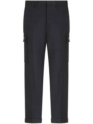 Etro Cargo-pockets Tapered Trousers - Grey