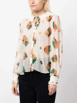 Ulla Johnson Pippa Silk Blouse - White