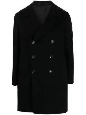 Tagliatore Double-breasted Notched-lapels Coat