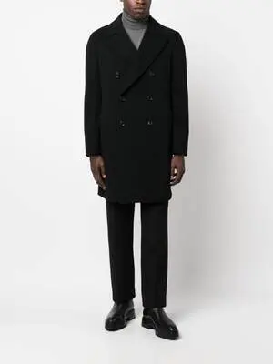 Tagliatore Double-breasted Notched-lapels Coat