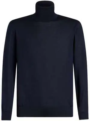 Etro Pegaso-embroidered High-neck Jumper