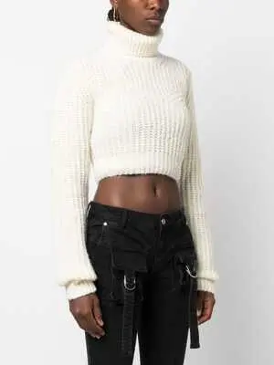 Dsquared2 Chunky-knit Cropped Jumper