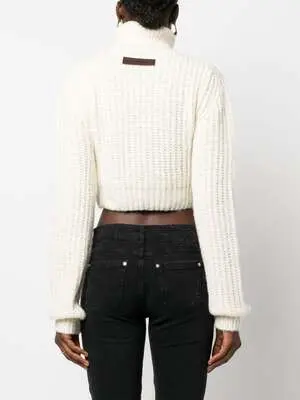 Dsquared2 Chunky-knit Cropped Jumper