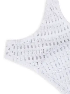 AMIR SLAMA Open-knit One-piece