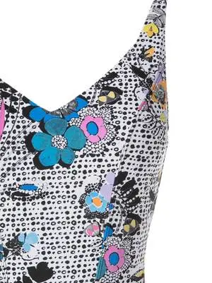 AMIR SLAMA Graphic-print Swimsuit