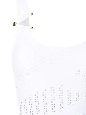 AMIR SLAMA Open-knit One-piece Swimsuit