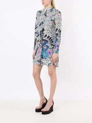 AMIR SLAMA Graphic-print Long-sleeve Shirt