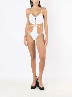 AMIR SLAMA Woven One-piece