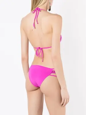 AMIR SLAMA Beaded-strap Triangle Bikini