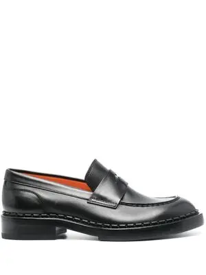 Santoni Mid Calf Flats For Women