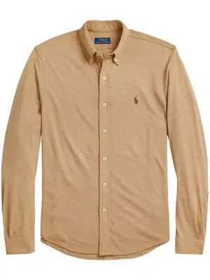 Polo Ralph Lauren Polo Pony-embroidered Cotton Shirt - Brown