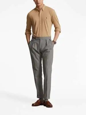 Polo Ralph Lauren Polo Pony-embroidered Cotton Shirt - Brown