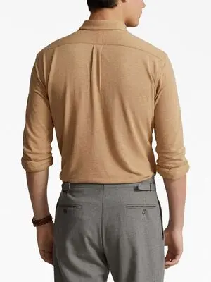 Polo Ralph Lauren Polo Pony-embroidered Cotton Shirt - Brown
