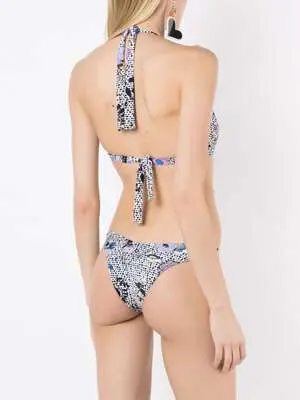 AMIR SLAMA Graphic-print Bikini Set