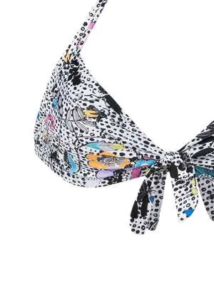 AMIR SLAMA Graphic-print Bikini Set