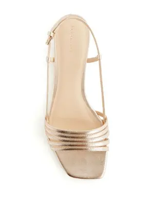 REFORMATION Millie Lattice Flat Sandals