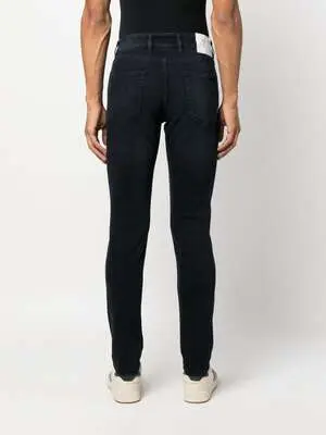 PT TORINO Low-rise Skinny Jeans - Blue