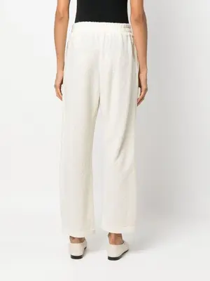GENTRYPORTOFINO Textured Straight-leg Track Pants