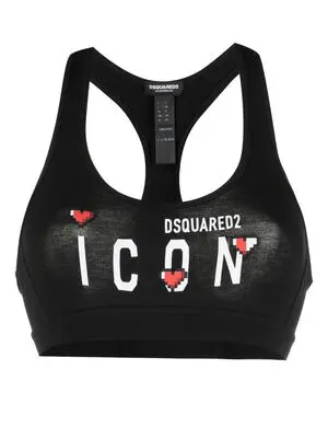 Dsquared2 Icon-print Sports Bra