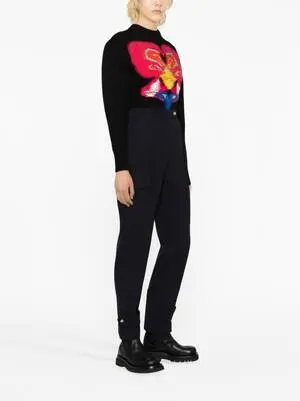 Alexander McQueen Tapered Cargo Trousers - Blue