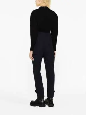 Alexander McQueen Tapered Cargo Trousers - Blue
