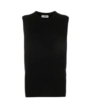 Jil Sander Ribbed Camis Tanks For Women