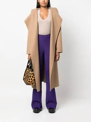 Stella McCartney Ribbed-knit Flared Trousers
