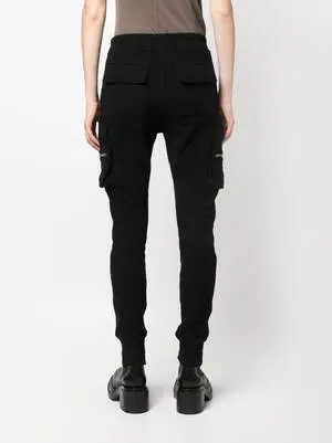 Rick Owens Drawstring Cotton Cargo Trousers