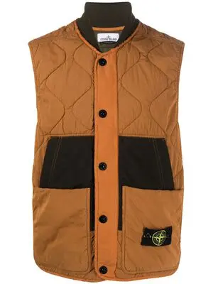 Stone Island Fitted Vests For Men