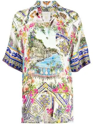 Camilla Classic Collar Tops