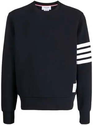 Thom Browne 4-bar Stripe Sweatshirt - Blue