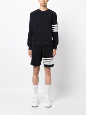 Thom Browne 4-bar Stripe Sweatshirt - Blue
