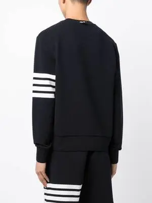 Thom Browne 4-bar Stripe Sweatshirt - Blue