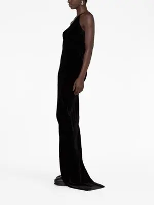 Rick Owens Taco Silk-blend Dress - Black